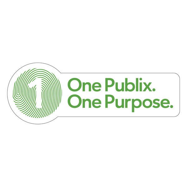 One Publix One Purpose Sticker – Publix Company Store by Partner Marketing Group
