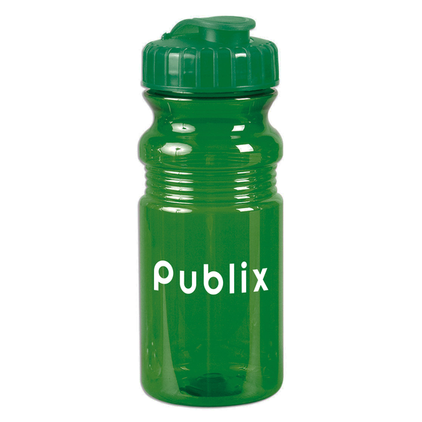 Translucent Sport Bottle With Snap Cap, 20oz – Publix Company Store by ...