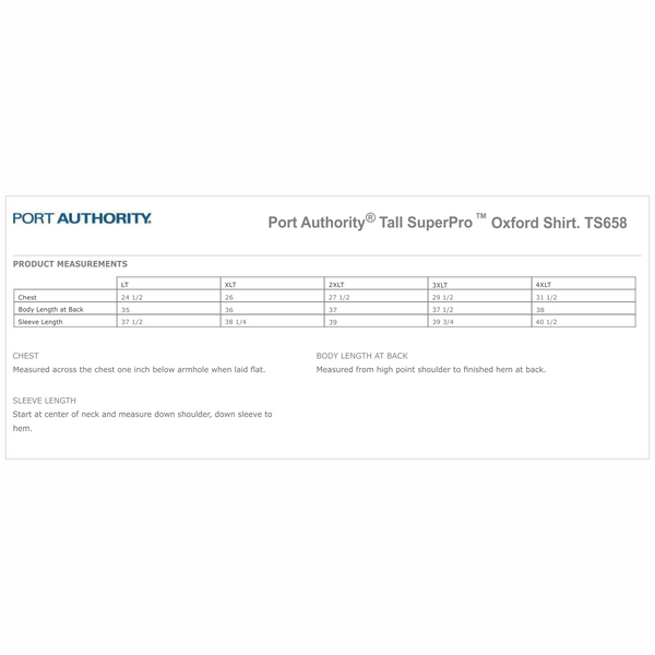 Port Authority® Tall SuperPro™ Men's Oxford Shirt - Blue – Publix ...
