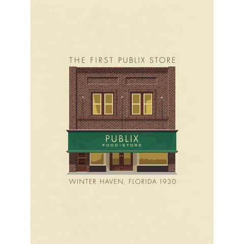First Store Poster – Publix Company Store by Partner Marketing Group